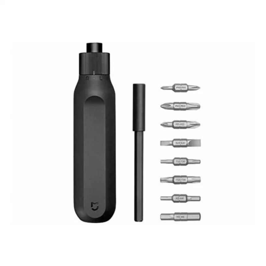 Odvijac šrafova XIAOMI Mi 16in1 Ratchet Screwdriver/8 preciznih nastavaka/ergonomska drška/crna