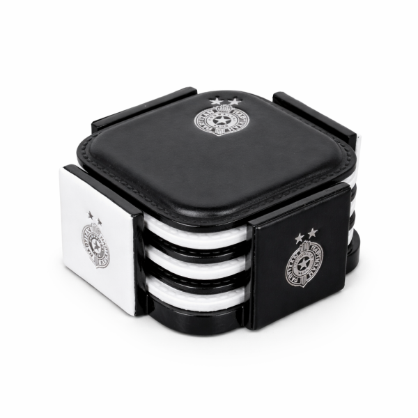 Partizan Leather Coasters