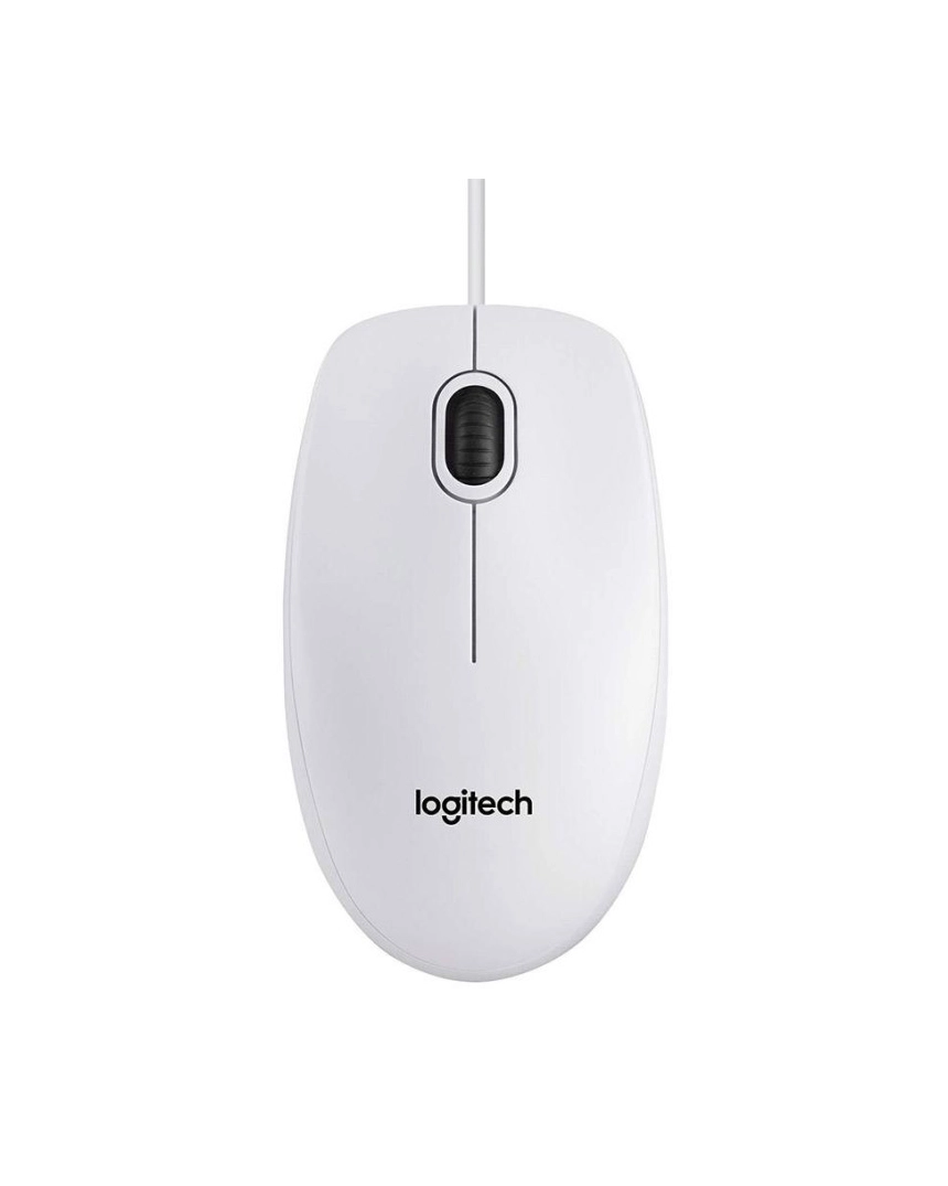 Miš USB Logitech B100 Optical White 910-003360