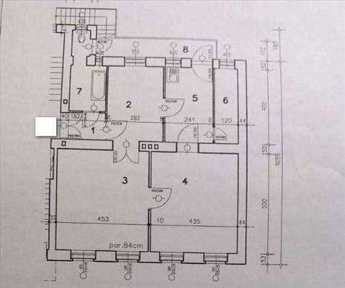 Stan,Novi Sad,Centar,kv: 84.00