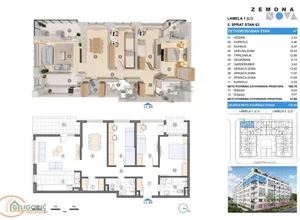 Prodaja Stan - Beograd, Zemun Centar - Gornji Grad - Meandri