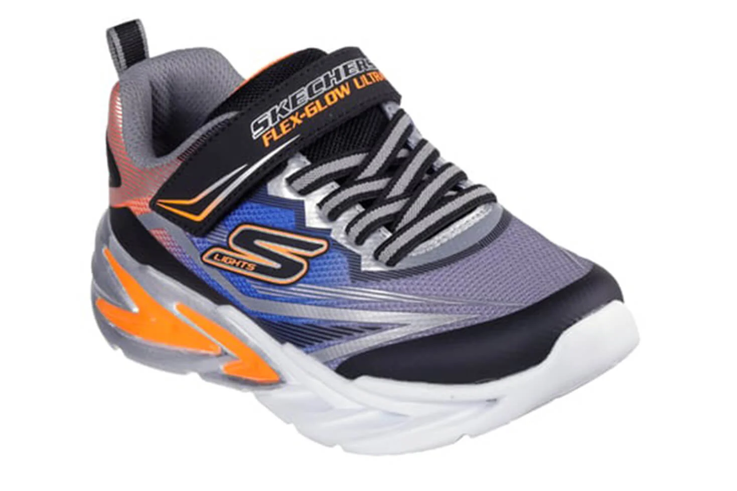 SKECHERS S LIGHTS 400139N BKSL