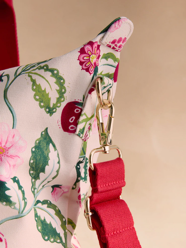 Cath Kidston torba za vikend preko noći sa printom maline