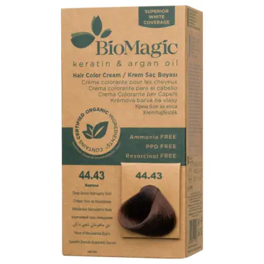 BIOMAGIC
Bakarne nijanse - farba za kosu 60 ml