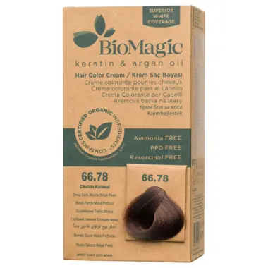BIOMAGIC
Čokoladne nijanse - farba za kosu 60 ml