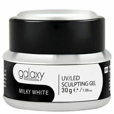 GALAXY PROFESSIONAL
Gradivni gel za nadogradnju noktiju - UV/LED Milky White Jelly