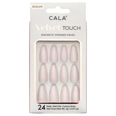 CALA
Set press on tipsi CALA Velvet Touch Cateye Pink