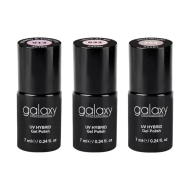 GALAXY PROFESSIONAL
Set trajnih lakova za nokte UV/LED Hybrid - Nudes I