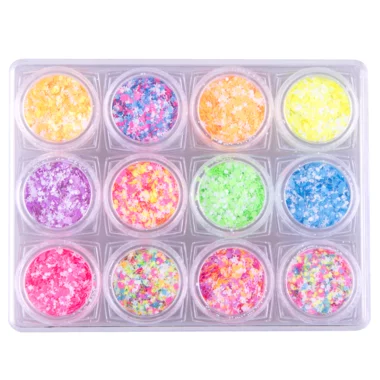 PERFECT NAILS
Fluorescentni gliteri za nokte 12/1