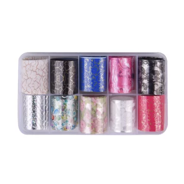 PERFECT NAILS
Transfer folije za nokte TF107-89 miks 10/1
