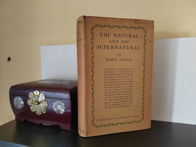 The natural and the supernatural
