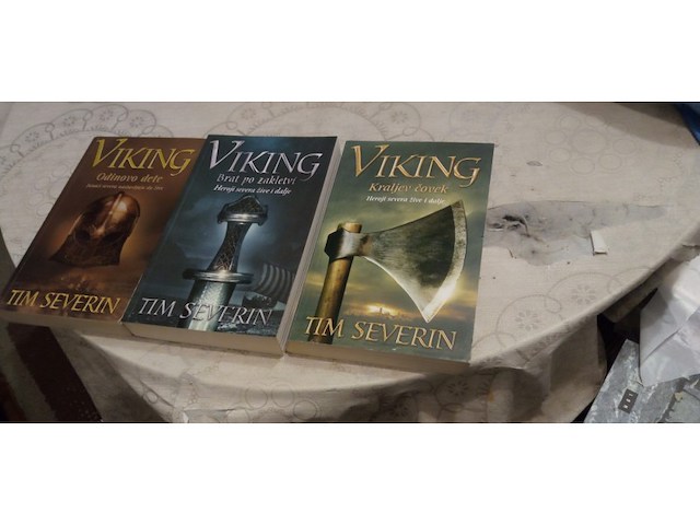 Tim Severin-Viking 1-3 KOMPLET TRILOGIJA