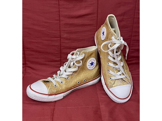 Zlatne starke original Converse 36 perfektne !