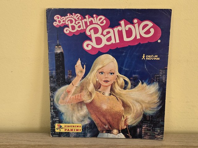 Album Barbie Panini Dečje Novine 1983 95% popunjen