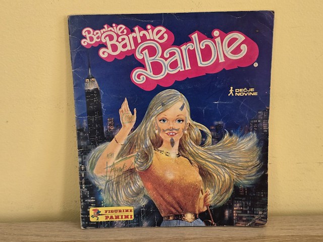 Album Barbie Panini Dečje Novine 1983 100% popunjen
