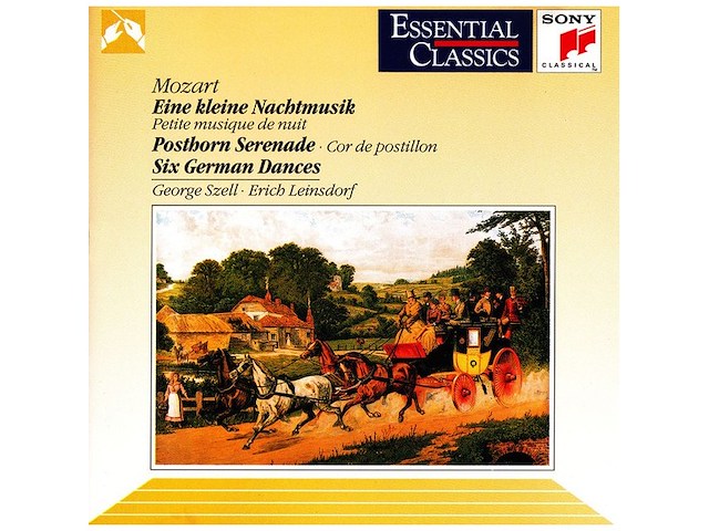 Mozart, George Szell  Erich Leinsdorf ‎– Eine Kleine