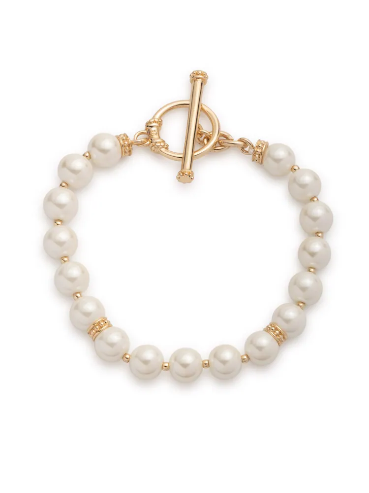 Lauren Ralph Lauren Pearl Toggle Flek narukvica