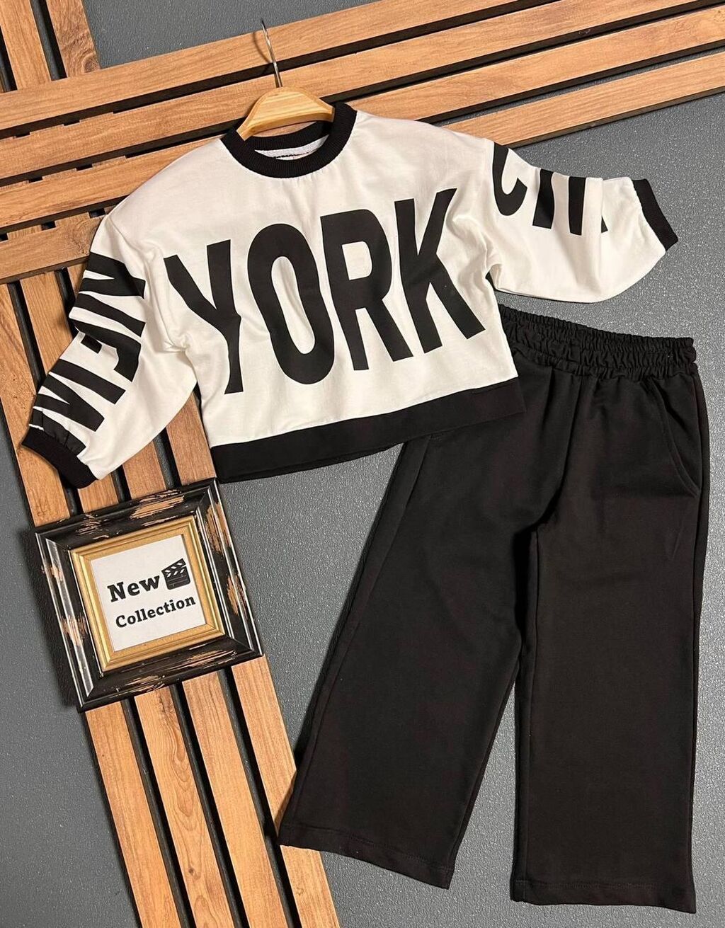 Dvodijelni ženski casual set “New York” – bluza i pantalone - Gornji