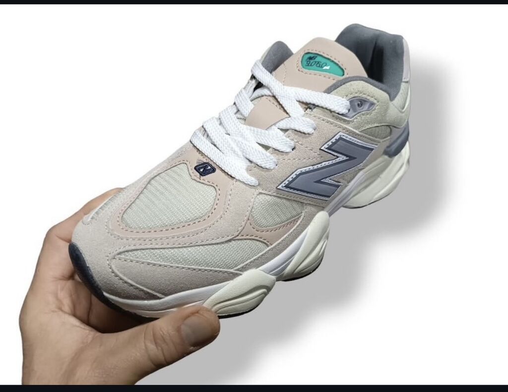 Patike New Balance 990v4 (svetlo bež/siva) - Gornjište: kombinacija