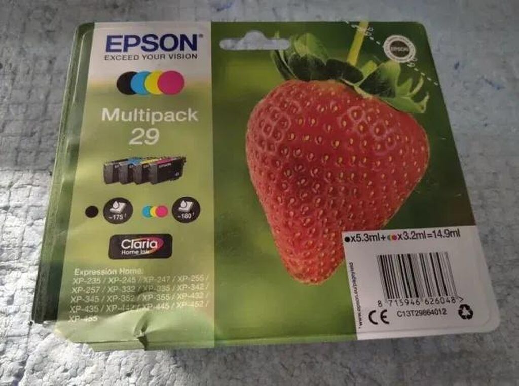 Epson Multipack 29 – original set mastila za štampače - Tip: Epson