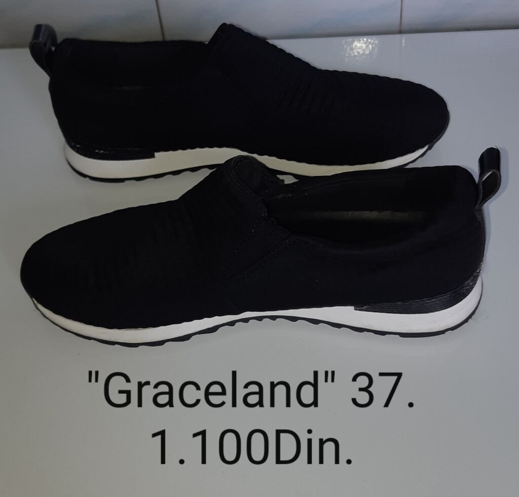 Graceland ženske patike – broj 37 - Model: slip-on (bez pertli) za
