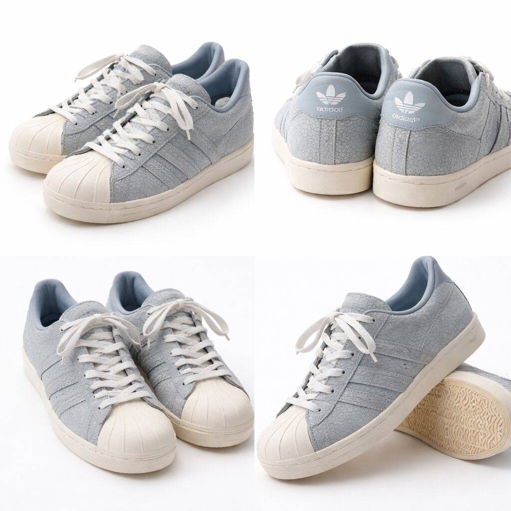 Adidas Originals Superstar patike – sivi „shell toe” model - Ikonični