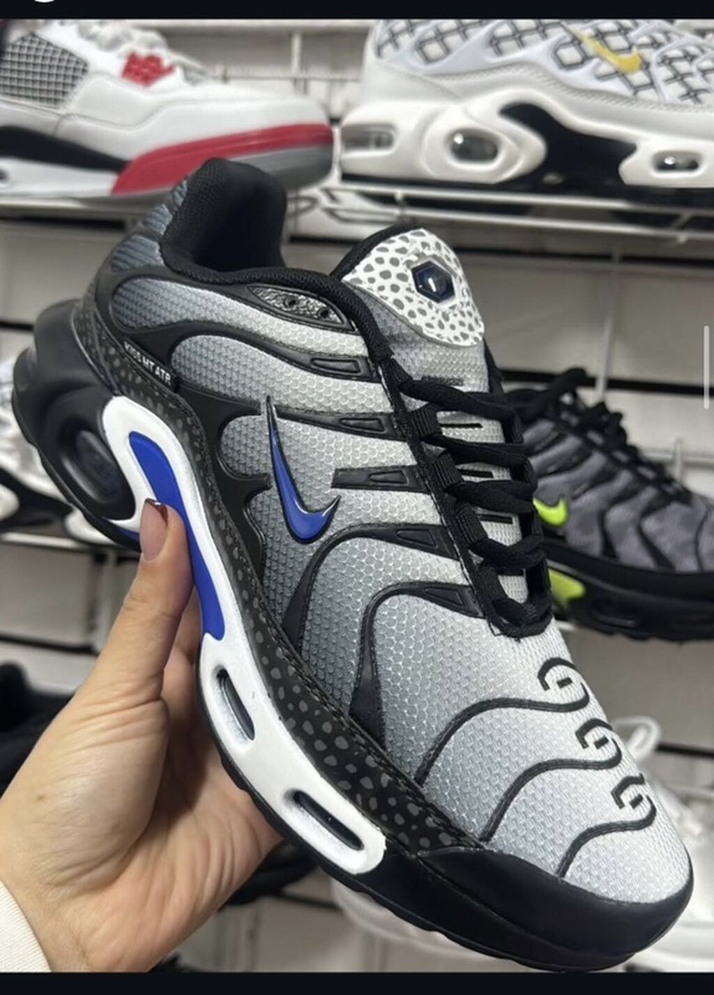 Sportske patike – mrežasti gornjište, TN/Air Max stil - Dizajn