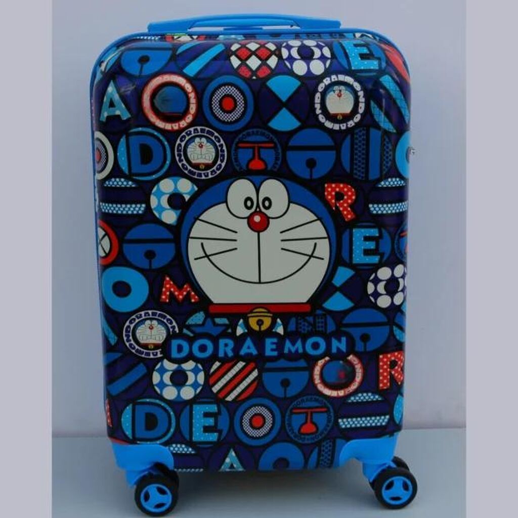 Tvrdi kofer na točkiće – Doraemon dizajn - Materijal: čvrsta ABS/PC