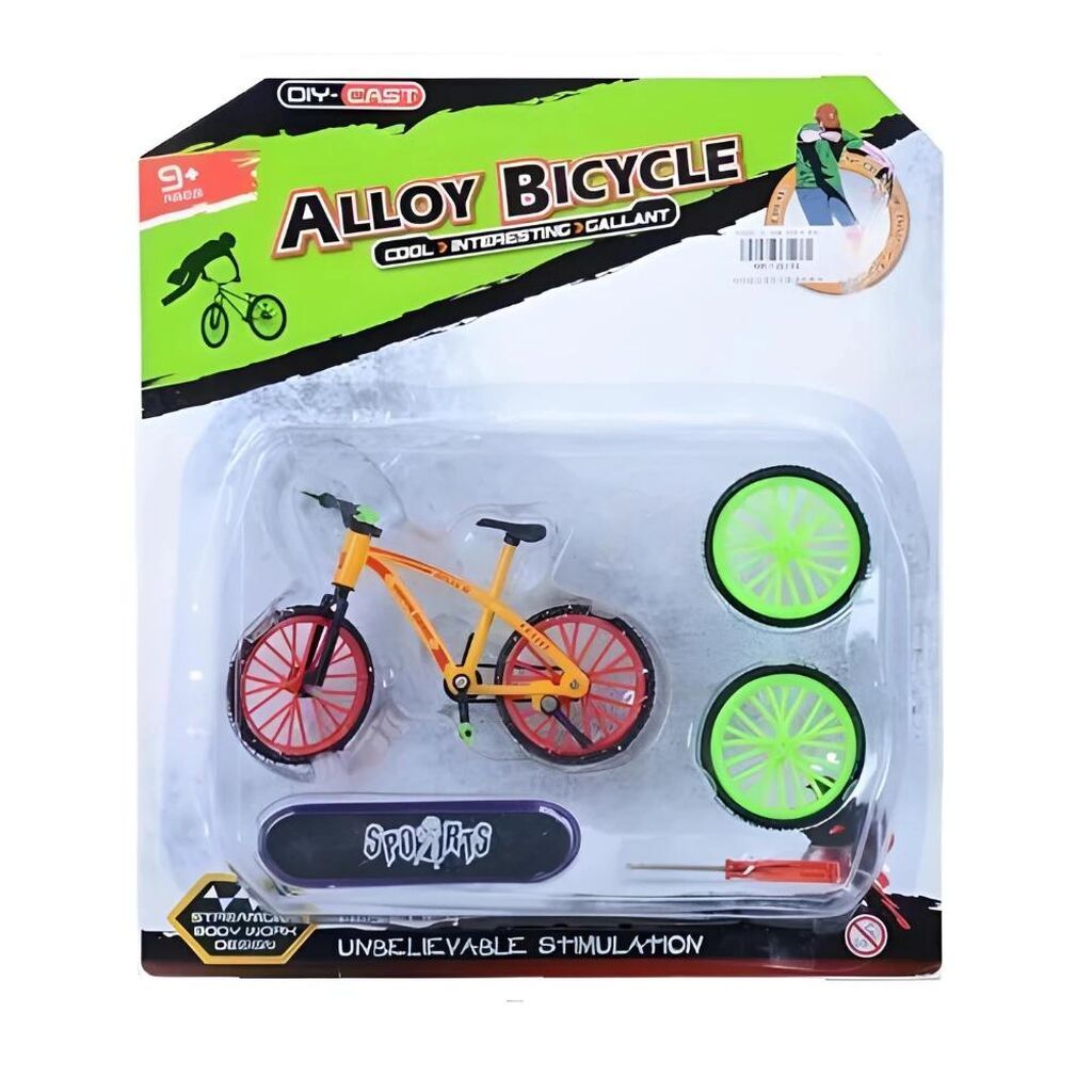 Mini set “Alloy Bicycle” – finger BMX bicikl - Metalno (die-cast)