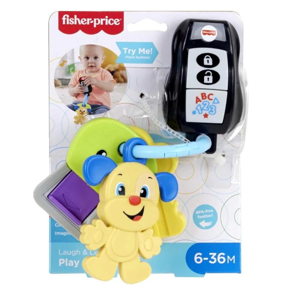Fisher-Price Laugh & Learn Play Keys – interaktivne “ključeve” za