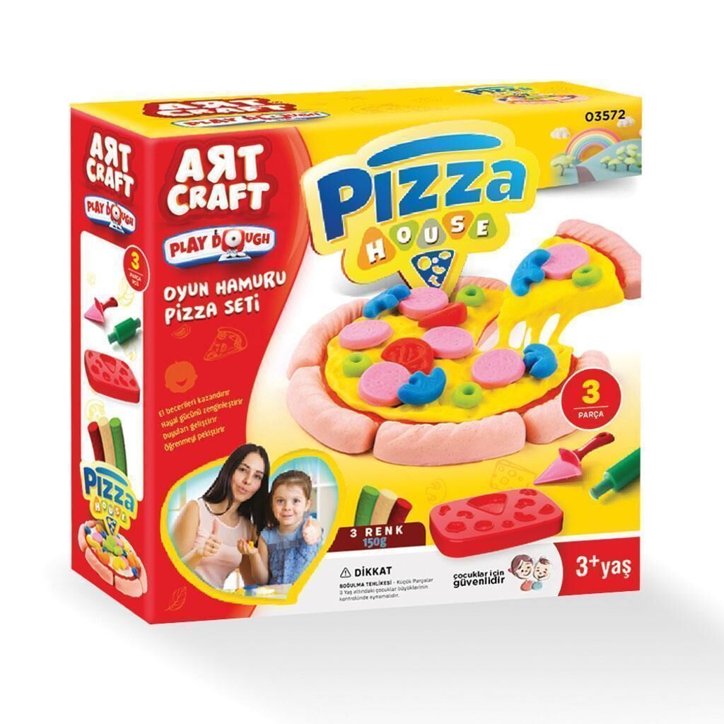 Art Craft Play Dough – Pizza House set za igru - Kreativni set za