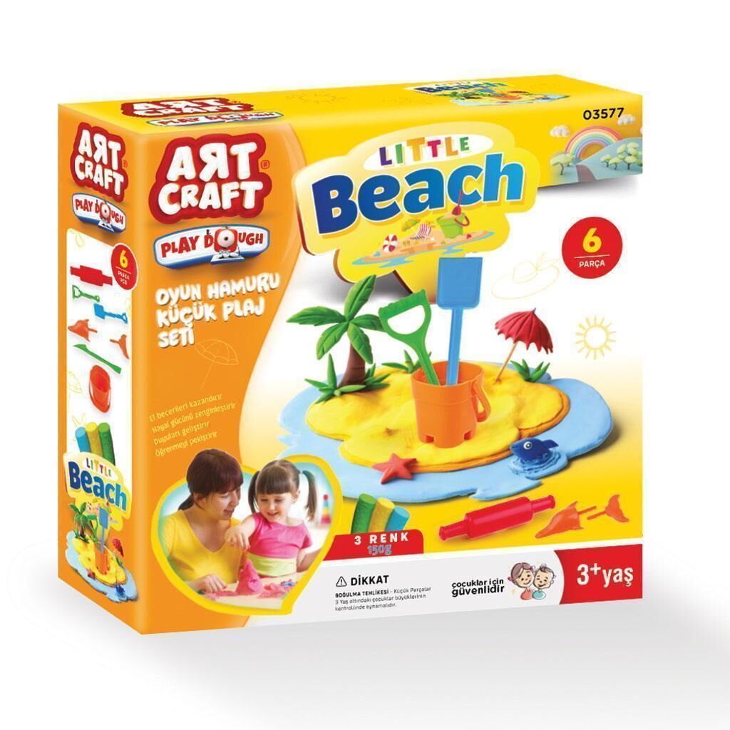 ART CRAFT Play Dough – Little Beach set - Kreativni set sa