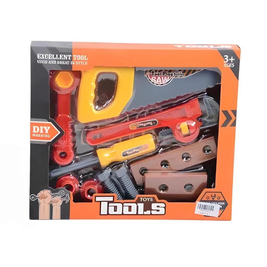 Dečiji set alata – Toys Tools DIY Komplet sadrži raznovrsne plastične