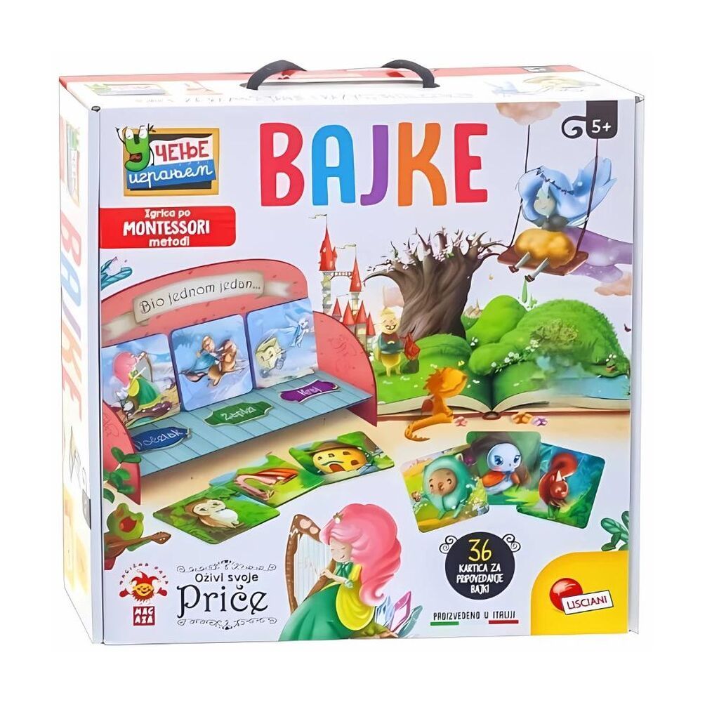 Bajke – didaktički set za pričanje priča po Montessori metodi (5+) -
