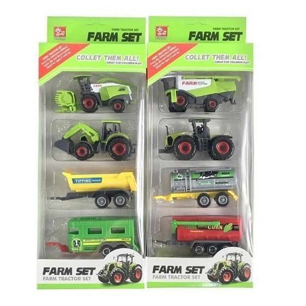 Set igračaka “Farm Tractor Set” – mini poljoprivredne mašine -