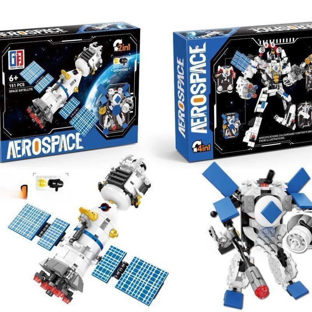 Aerospace konstruktor set – 151 delova - Tematski set “Space
