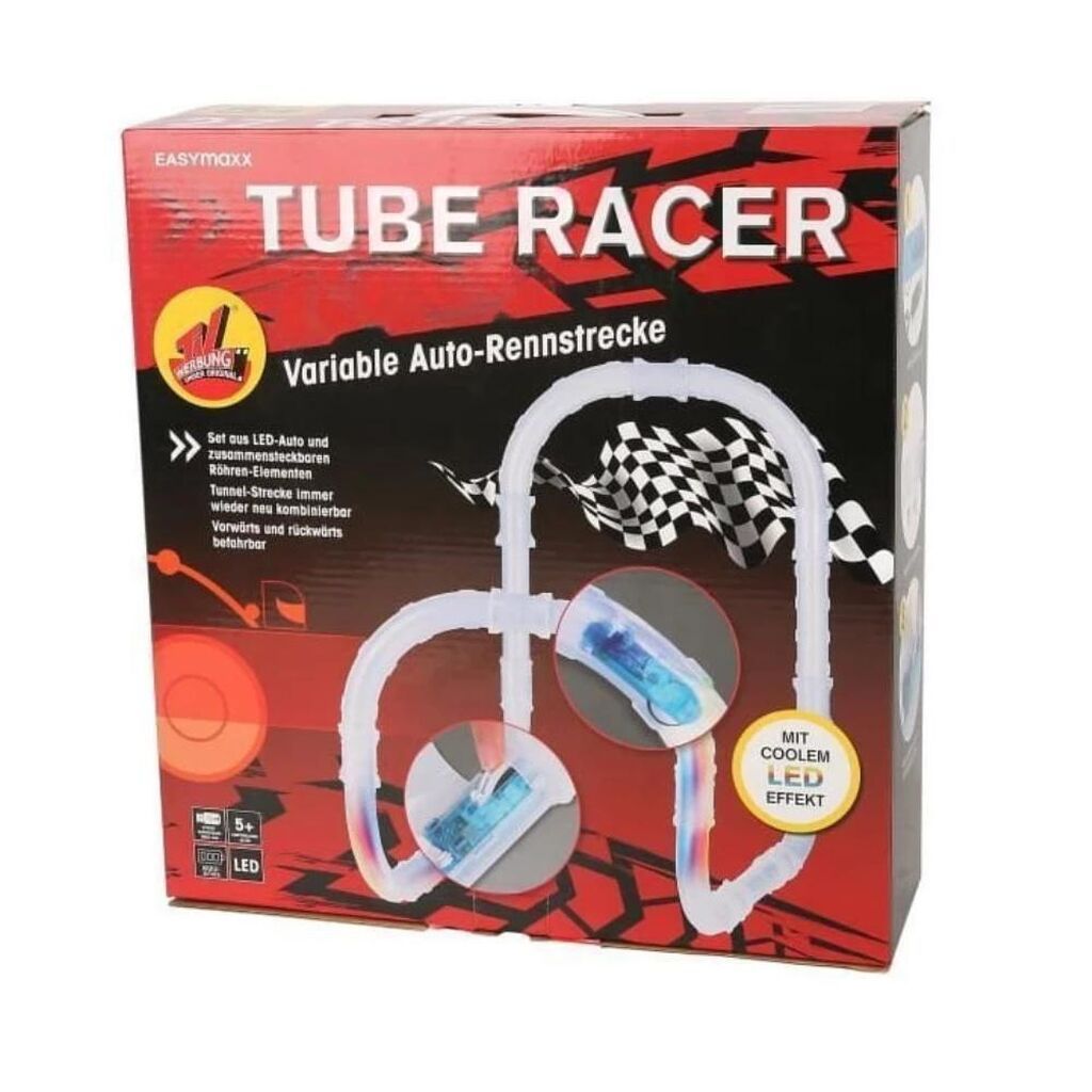 EASYmaxx Tube Racer – modularna tunelska trkačka staza - Komplet sa
