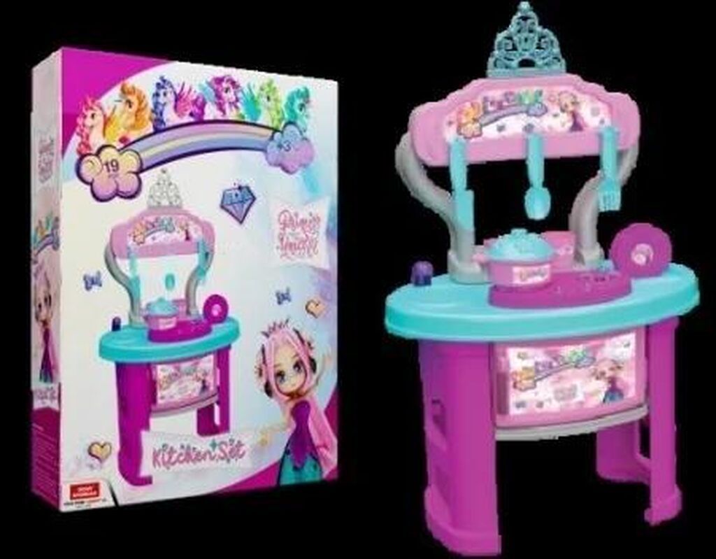 Dečija kuhinja – Princess Sweet Kitchen Set - Tematski set za igru