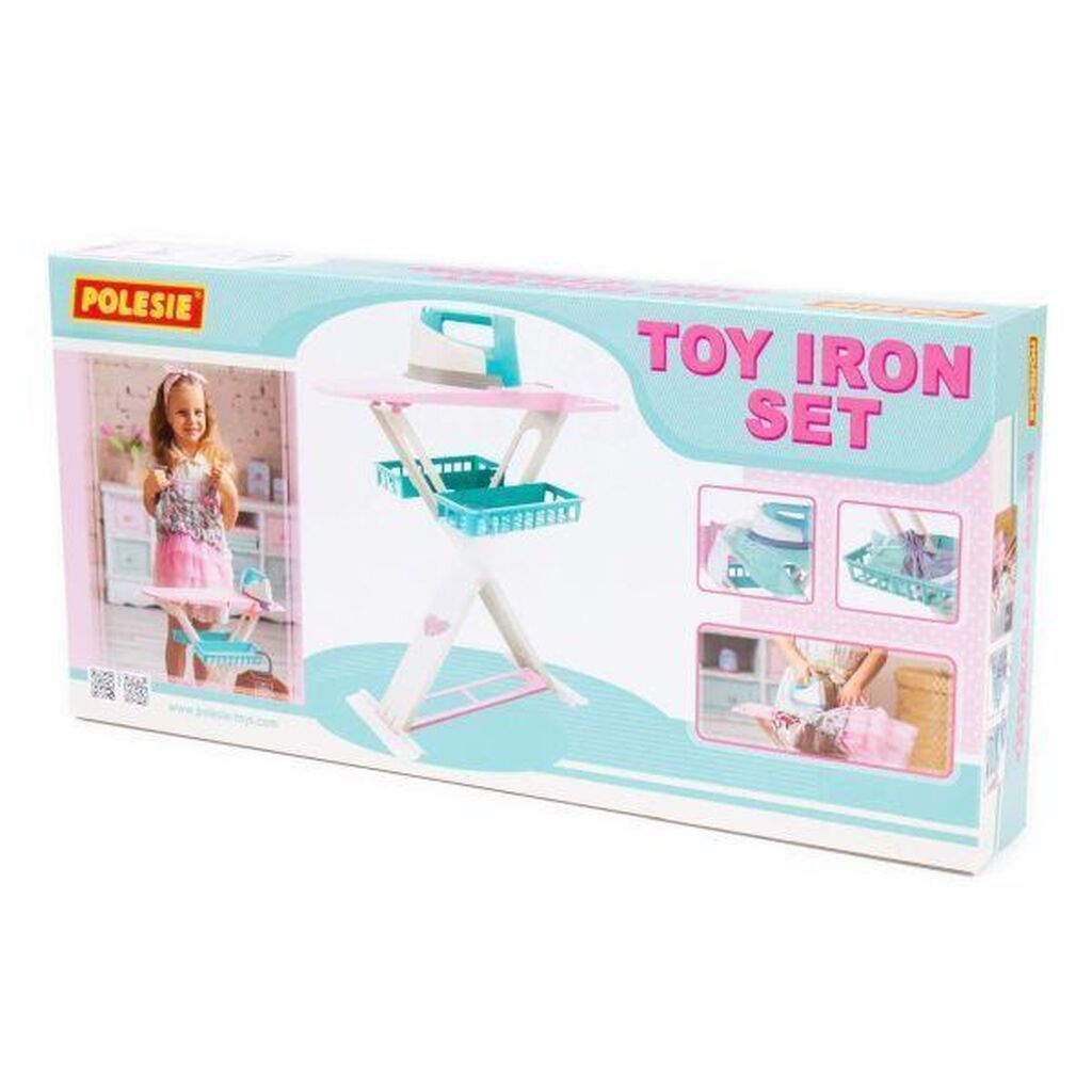 Polesie Toy Iron Set – komplet za igru peglanja - Dečji set sa daskom