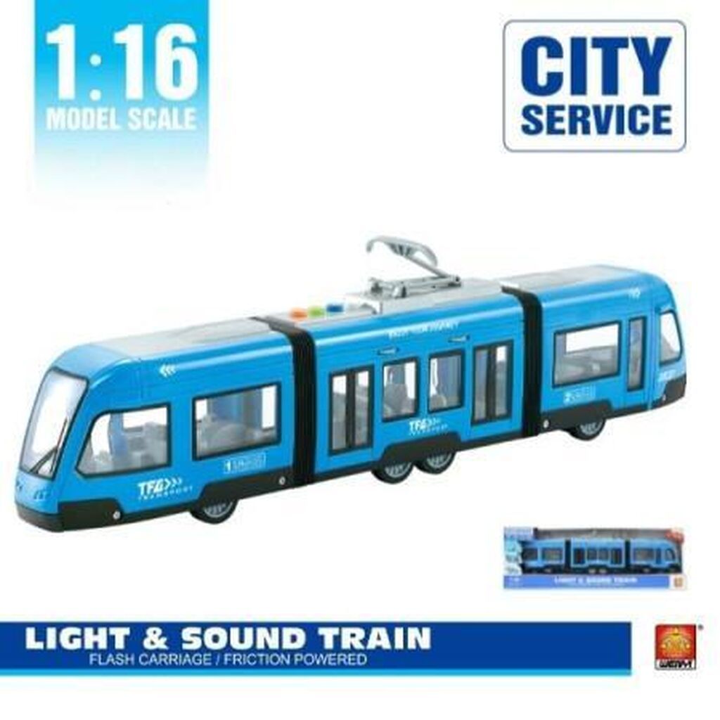 Model gradske tramvajske igračke 1:16 – Light & Sound Train -