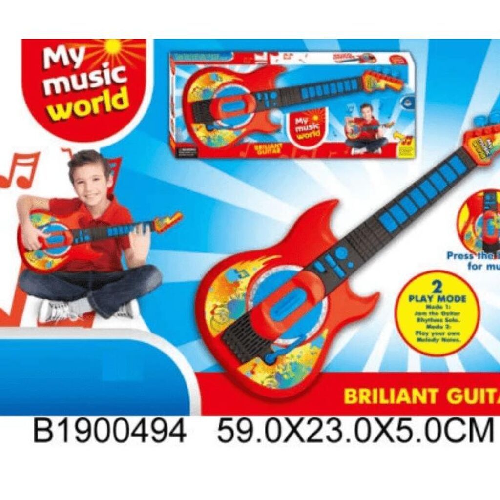 Dečja elektronska gitara “My Music World – Brilliant Guitar” -
