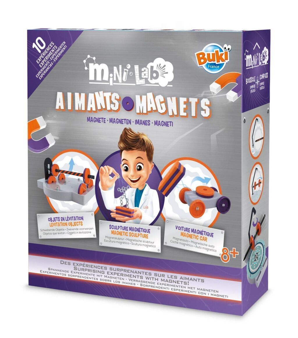 Buki France Mini Lab – Magnets Edukativni set za eksperimente sa