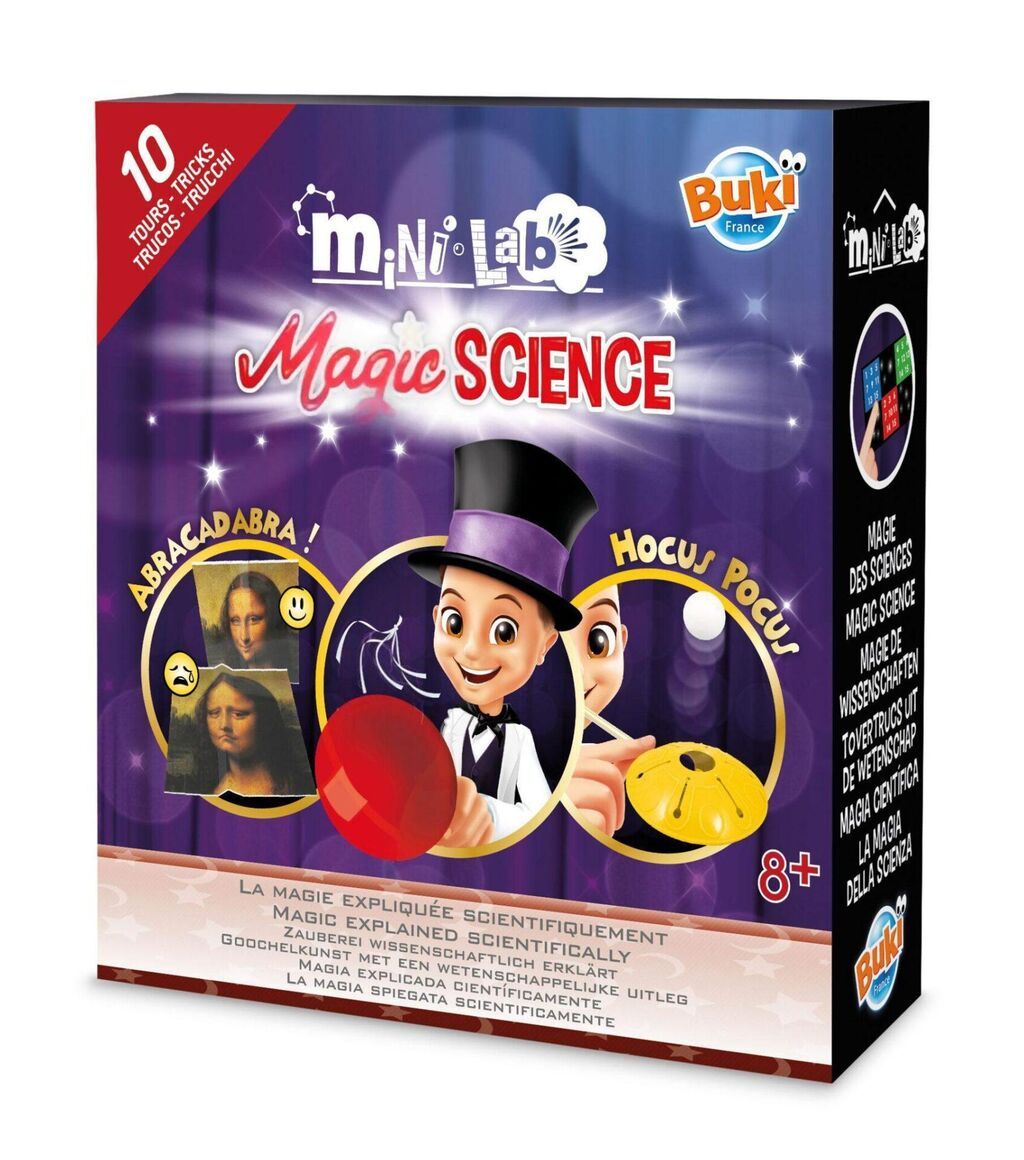 Buki Mini Lab – Magic Science set Edukativni set za magične