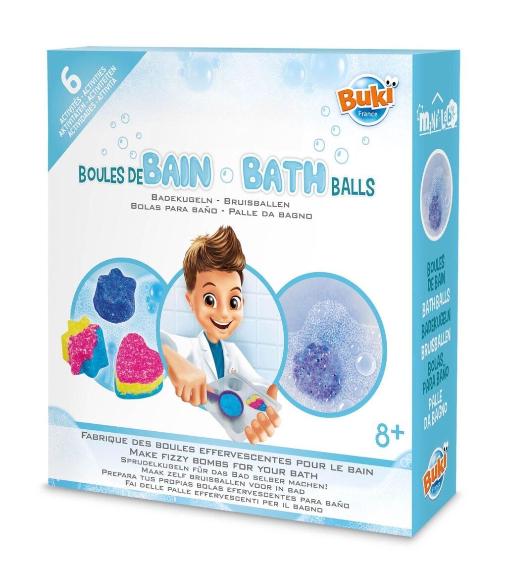 Buki France set “Bath Balls” – komplet za pravljenje šumećih kugli za