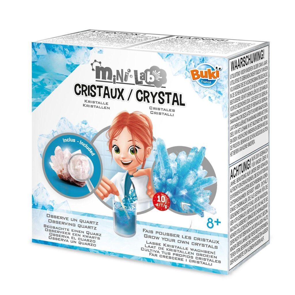 Buki France Mini Lab – Crystal (Cristaux/Crystal) Edukativni set za