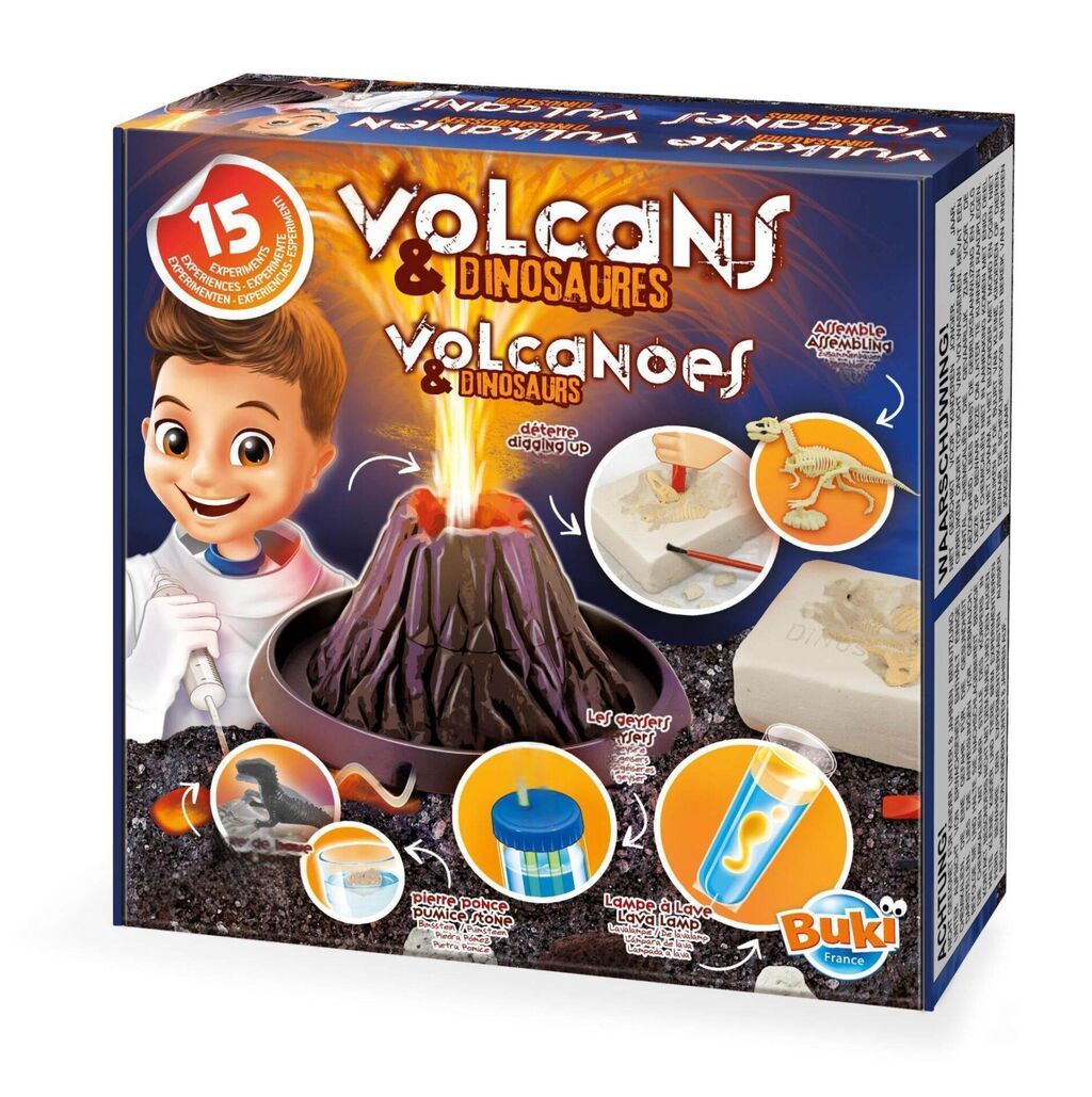 Buki France set “Volcans & Dinosaures” – edukativni komplet za