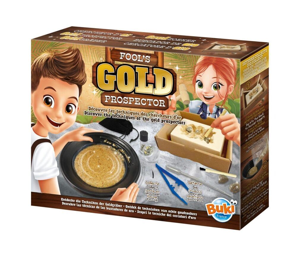 Buki France – Fool’s Gold Prospector edukativni set Komplet za malu