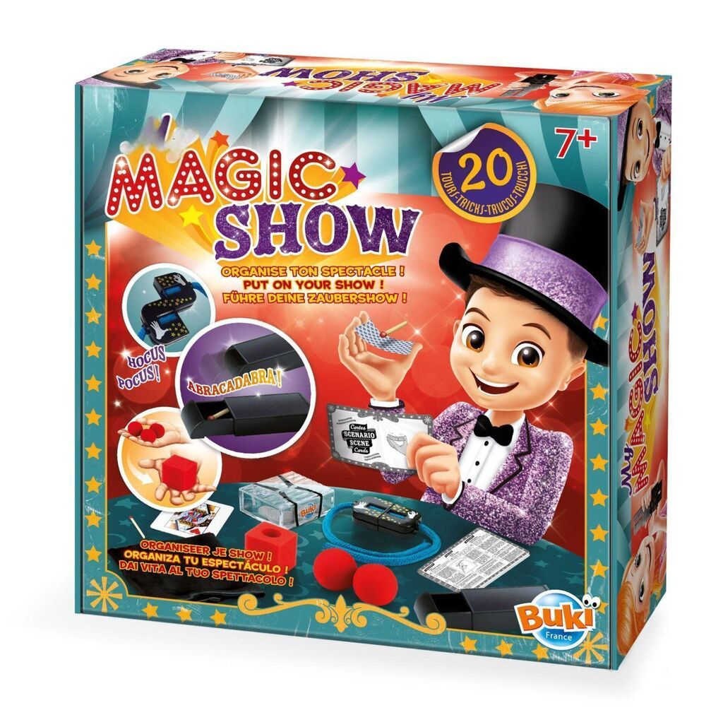 Buki Magic Show – komplet za male mađioničare - Set za izvođenje