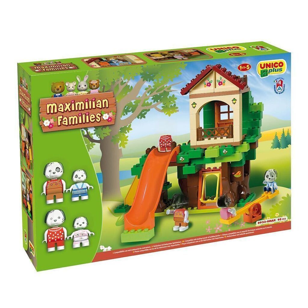 UNICO Plus Maximilian Families – Set “Kućica na drvetu”, 95 delova -