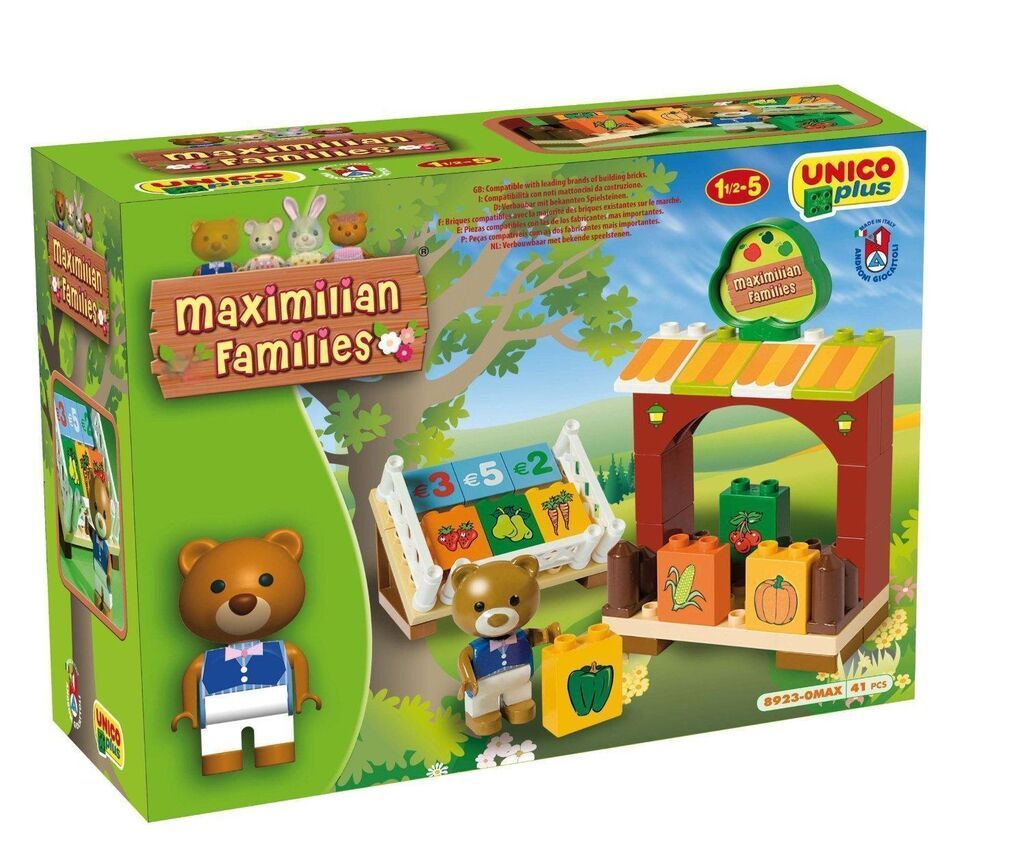 UNICO Plus Maximilian Families – Set „Pijaca” (8923-0MAX, 41 del) -